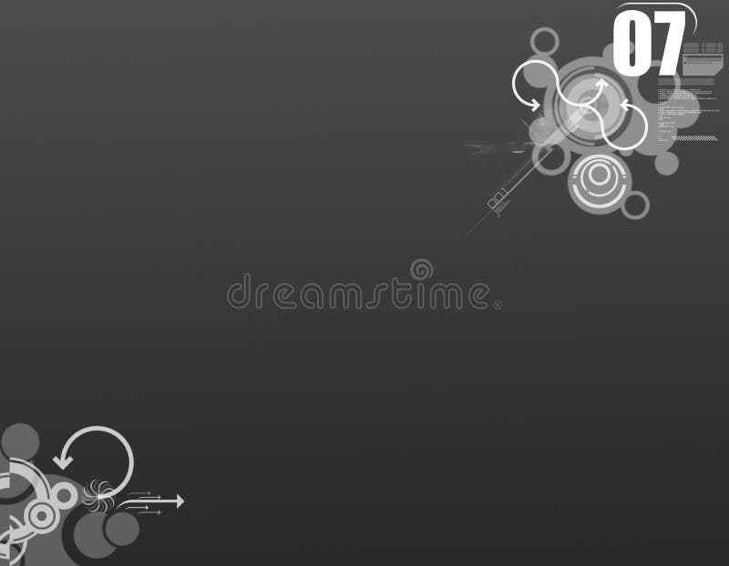 2007 Abstract Circle Background - 2 Stock Illustration - Illustration ...