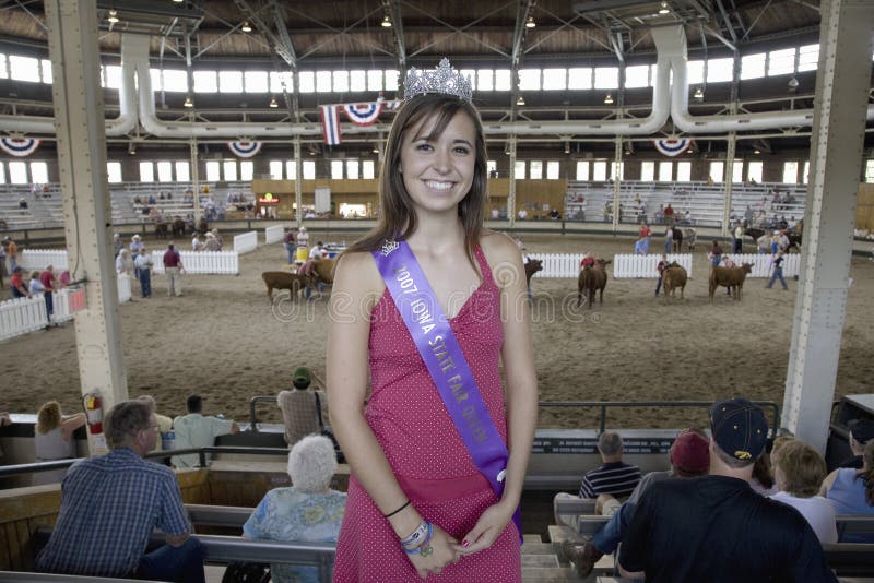 2007 Miss Iowa State Fair Queen Editorial Photo - Image of state, fair ...