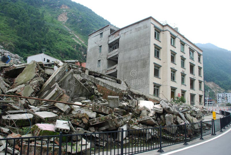 2008 512 Wenchuan Earthquake Editorial Photo - Image of 2008, beichuan ...