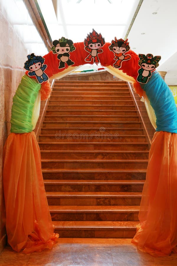 2008 Beijing Olympic Game Mascot Picture. Image: 6403752