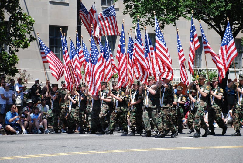 Color Guard editorial stock image. Image of army, parade - 9517969