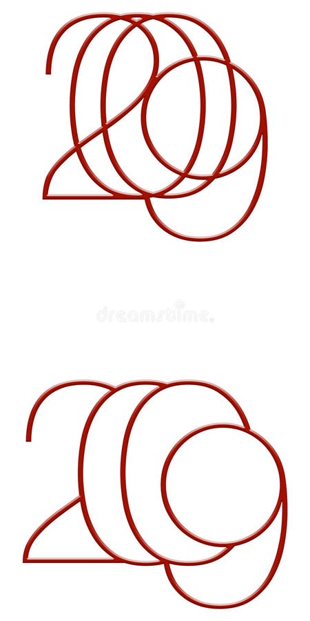 2009 stock illustration. Illustration of calendar, dimension - 7157849