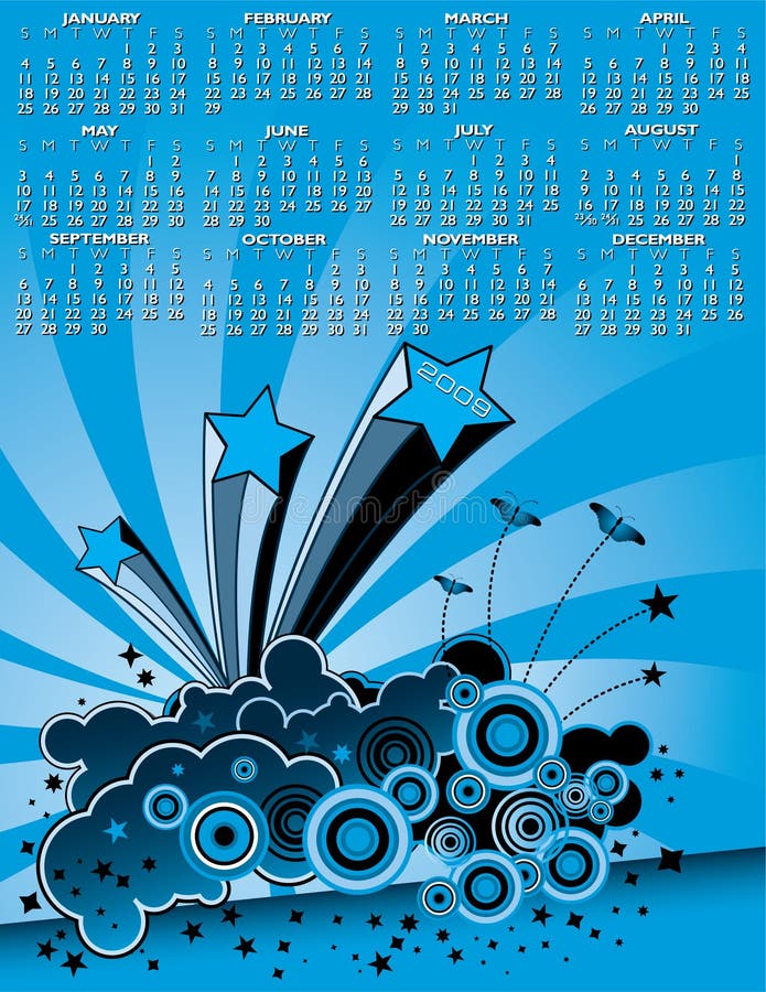 Calendar Designs Stock Illustrations – 6,634 Calendar Designs Stock ...