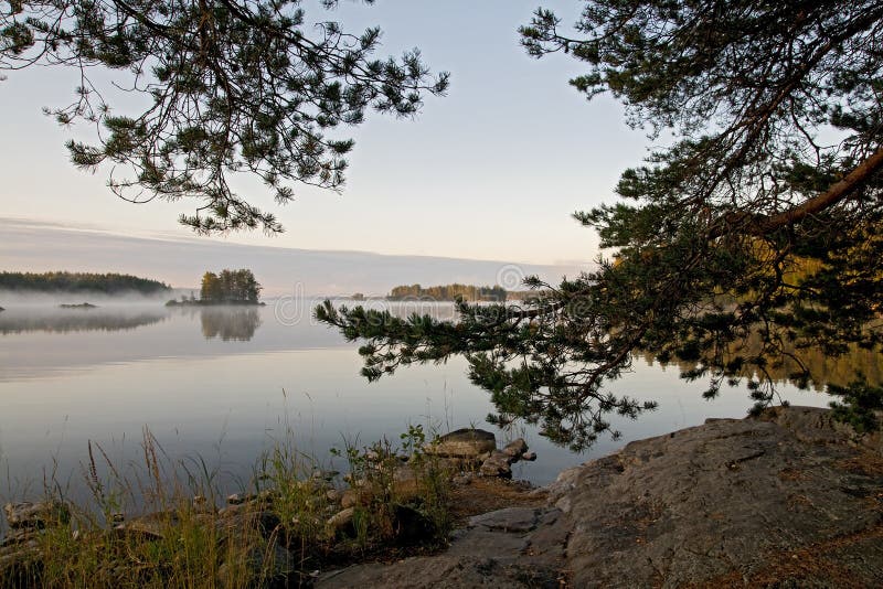 2009 Finland Saima 1 stock photo. Image of river, finland - 12713574