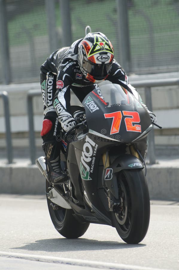 2009 Japanese Yuki Takahash Scot Racing Team Editorial Photo - Image of ...