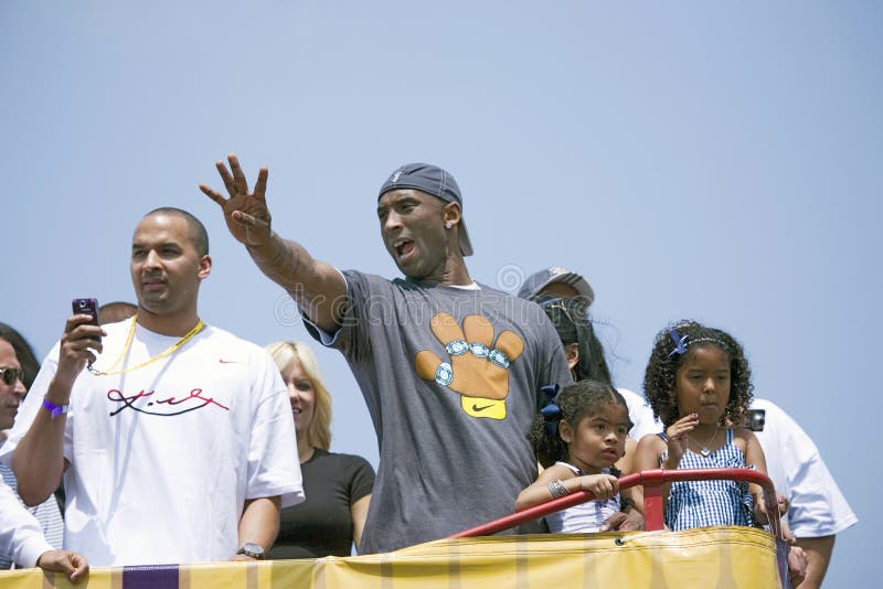 2009 NBA Champion Los Angeles Lakers, Editorial Photo - Image of game ...