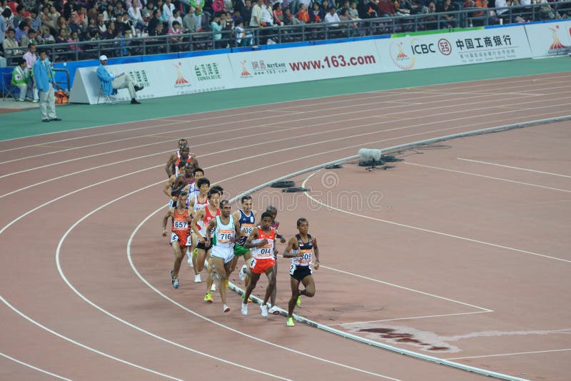 2010 Asian Games-long-distance Race Editorial Stock Image - Image of ...