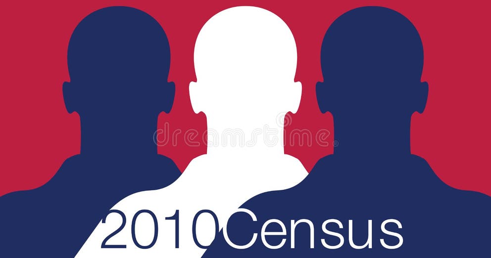 2010 Census stock illustration. Illustration of american - 13229809