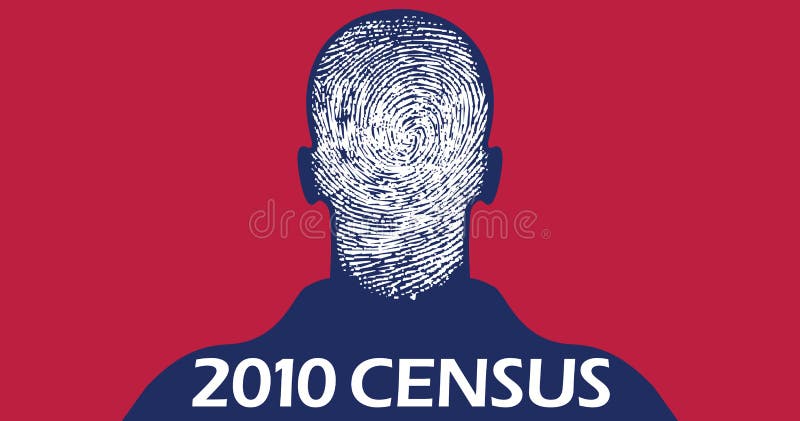 2010 Census stock illustration. Illustration of flag - 13229741