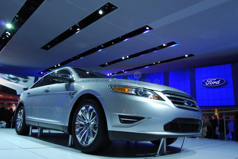 Ford Auto Show Display editorial stock image. Image of platform - 4222359
