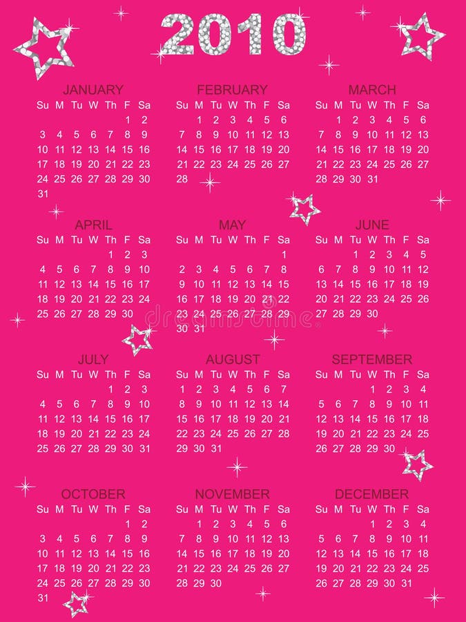 Kalendarz 2010 ilustracji. Ilustracja złożonej z kardamon - 11938737