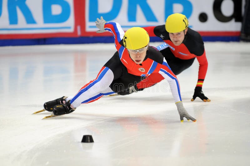 2010 Short Track European Championship Editorial Image - Image of short ...