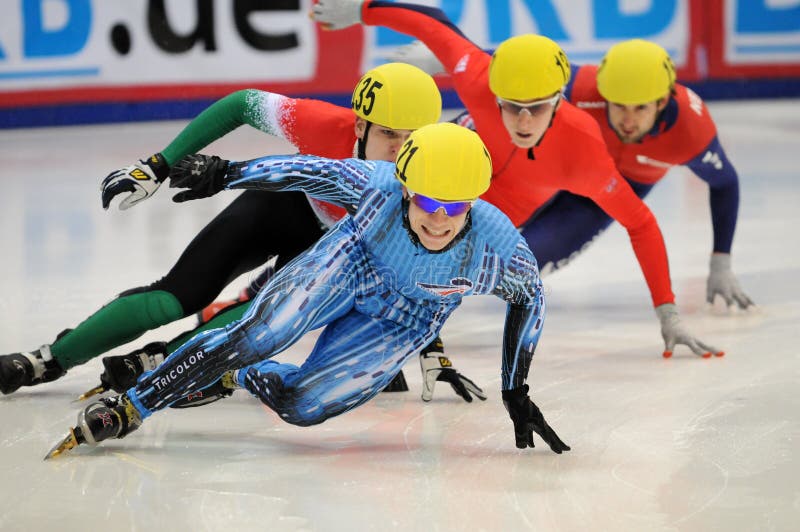 2010 Short Track European Championship Editorial Photography - Image of ...