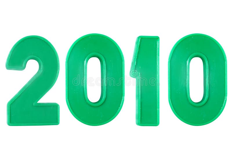 2010 Year Plastic Numbers Stock Photos - Free & Royalty-Free Stock ...