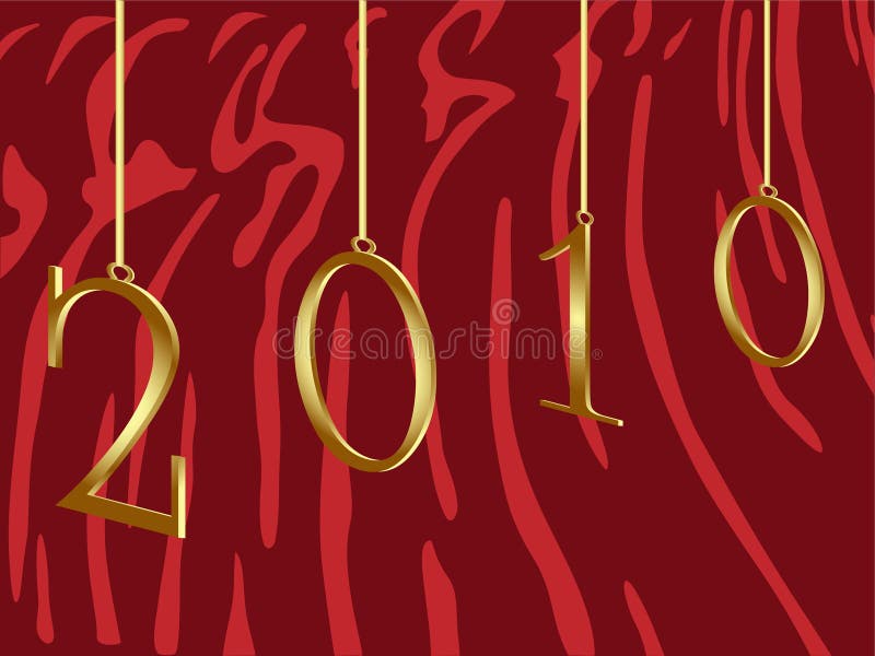 2010 chinese new year card stock vector. Illustration of character ...