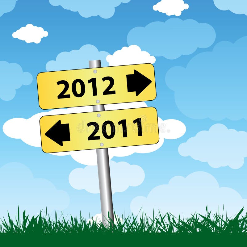 2011/2012 stock illustration. Illustration of cartoon - 22183575