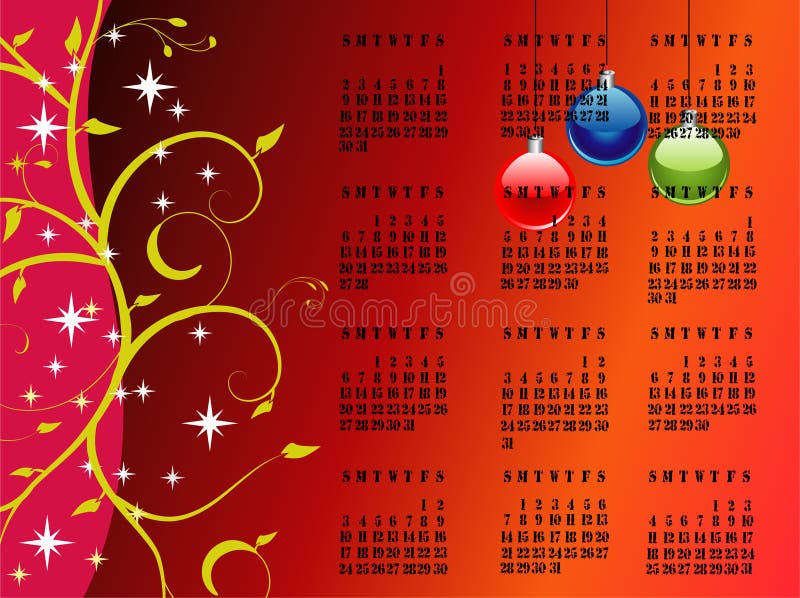2011 calendar stock vector. Illustration of future, next - 15988134