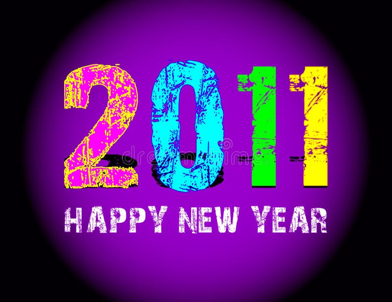 2011 new year stock illustration. Illustration of party - 12415093