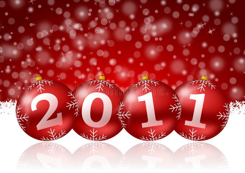 2011 new year illustration stock illustration. Illustration of ...