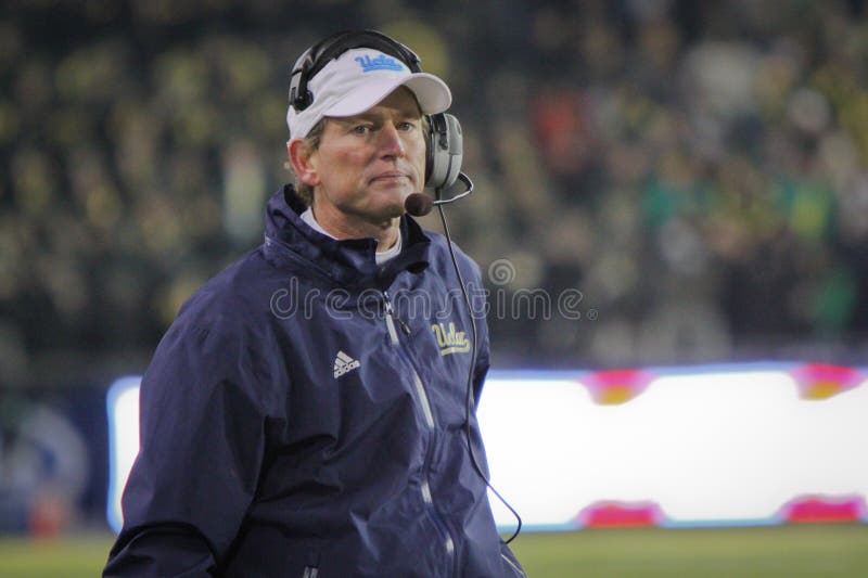 2011 PAC-12 Championship Game - Rick Neuheisel Editorial Stock Photo ...