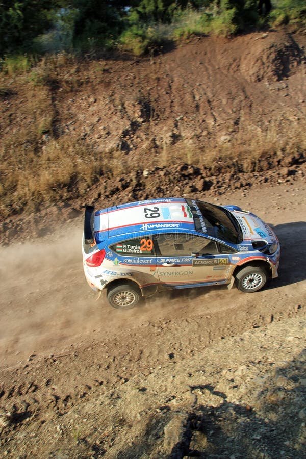 2011 WRC Rally Acropolis editorial photography. Image of ingrassia ...