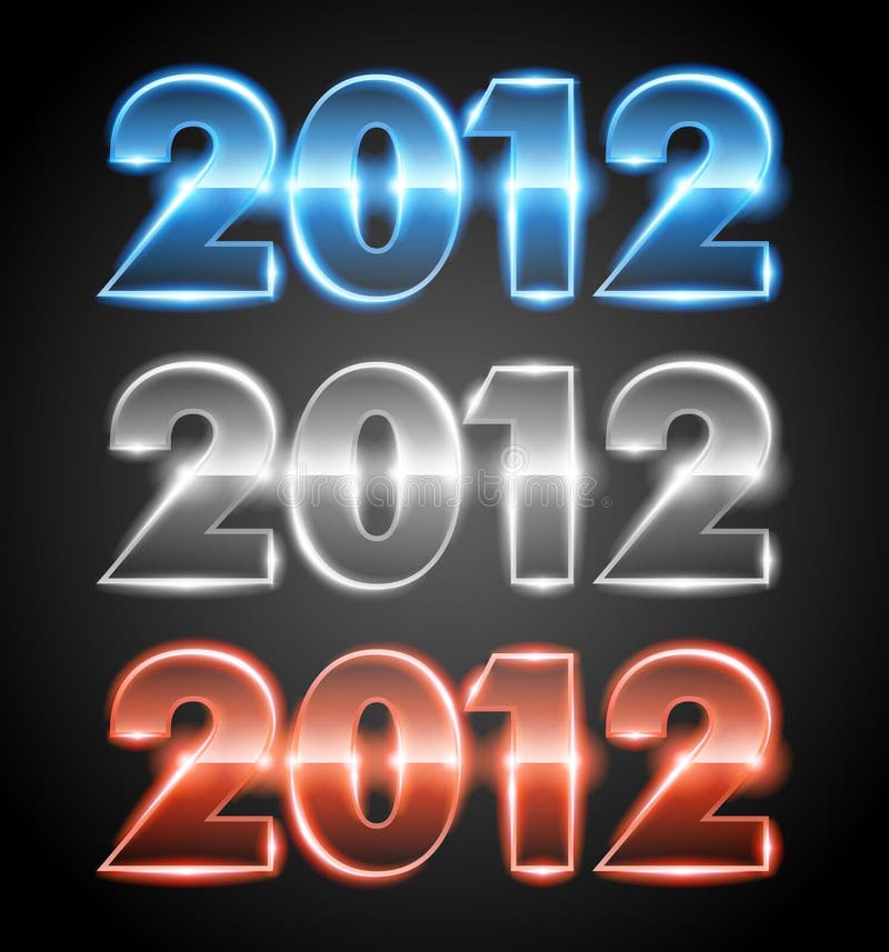 2012 stock illustration. Illustration of reflective, grayish - 21300758