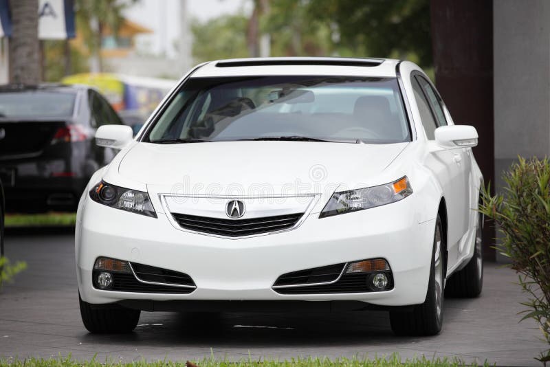 2012 Acura TL editorial stock image. Image of editorial - 24812469