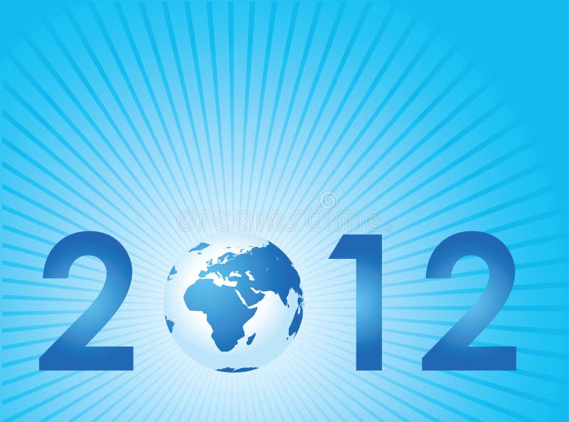 2012 background stock vector. Illustration of holiday - 22156068