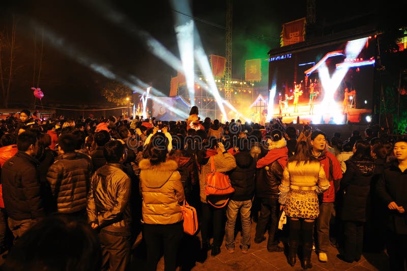 2012 Chinese New Year Performance Editorial Stock Photo - Image of ...