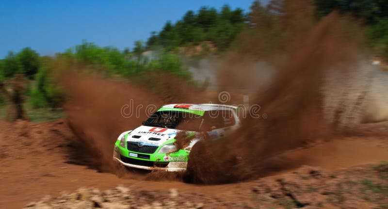 2012 ERC Bosphorus Rally editorial photography. Image of adrenaline ...