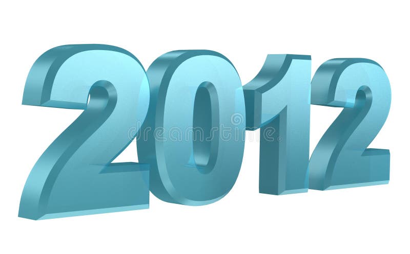 2012 figure stock illustration. Illustration of figure - 20095507