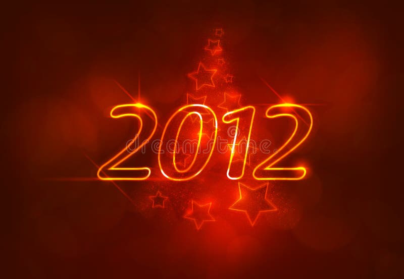 2012 logo stock illustration. Illustration of creative - 21558712