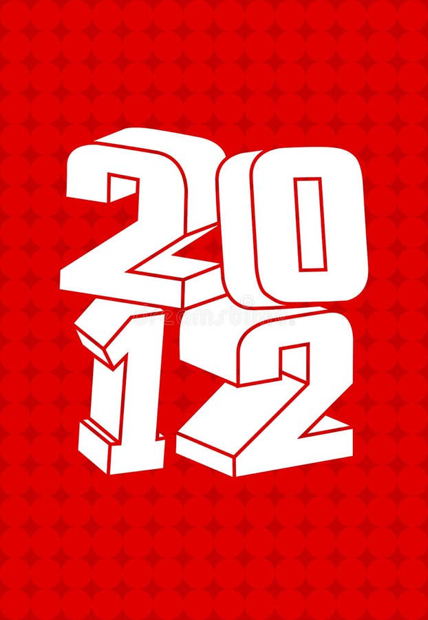 2012 logo stock illustration. Illustration of creative - 21558712