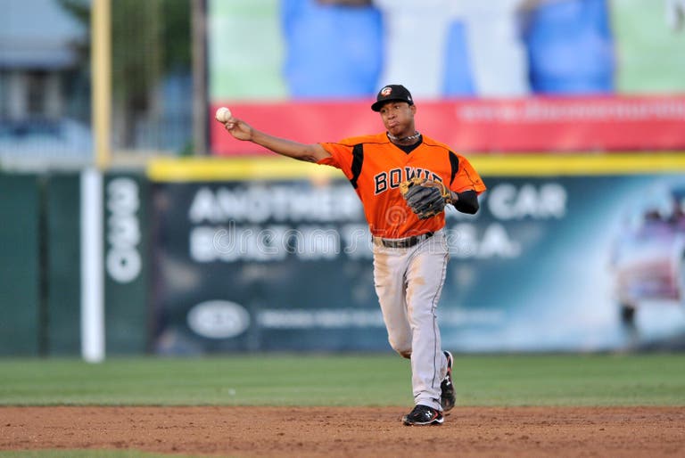 2012 Minor League Baseball Shortstop Throw Editorial Photo - Image of ...