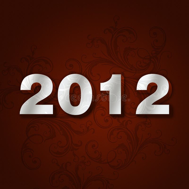 2012 number stock illustration. Illustration of education - 22355026