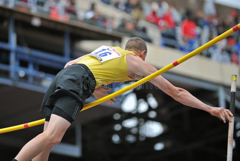 2012 Track and Field - High School Pole Vault Editorial Image - Image ...