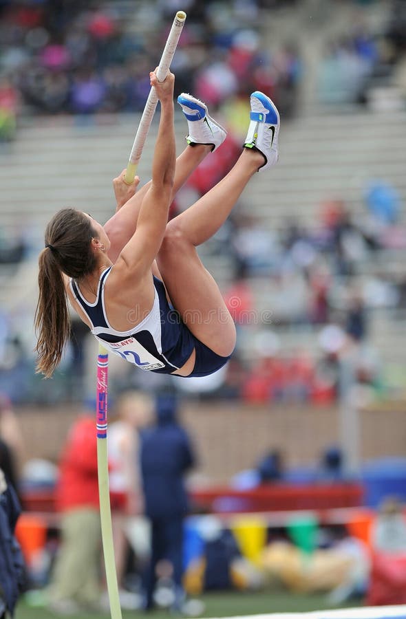 2012 Track and Field - Ladies Pole Vault Editorial Photo - Image of ...