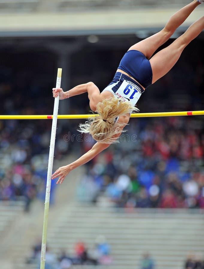2012 Track and Field - Ladies Pole Vault Editorial Photo - Image of ...