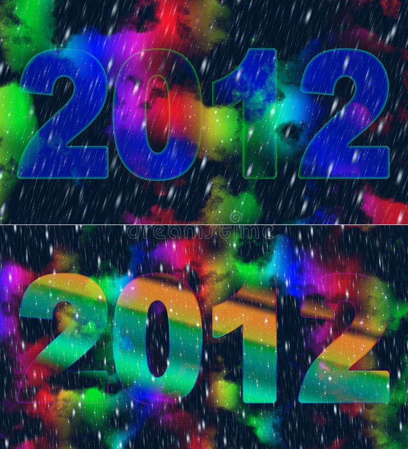 New Year Festive Background Stock Illustration - Illustration of ...