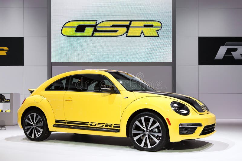 2014 Volkswagen Beetle GSR editorial stock photo. Image of ...