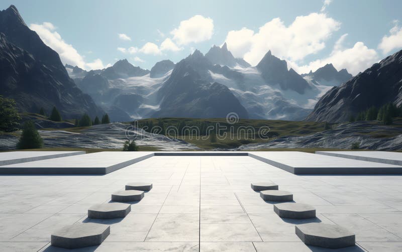 216_Empty_patio_of_2 stock image. Image of grass, light - 281515599