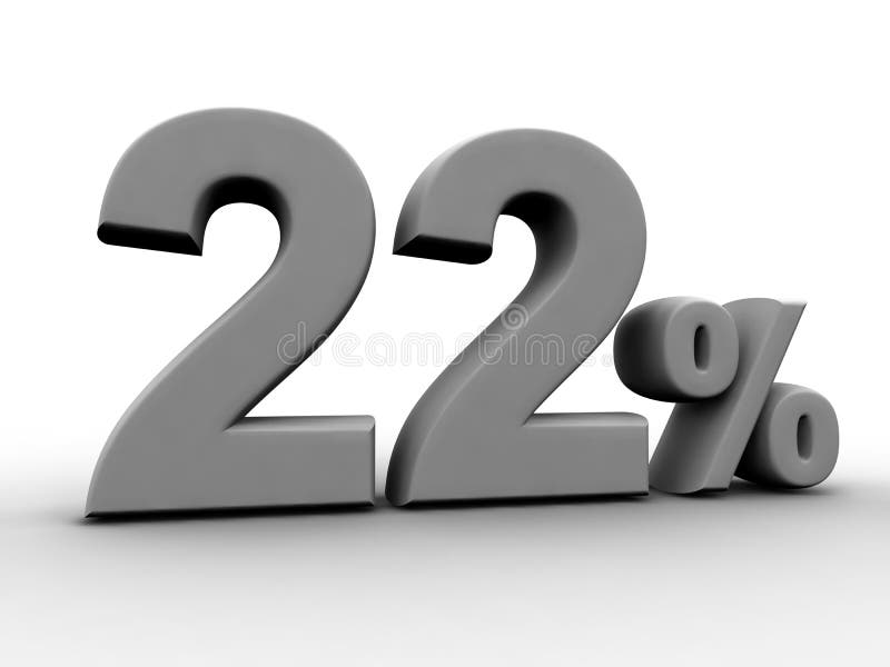 60 per cento illustrazione di stock. Illustrazione di finanza - 2465982