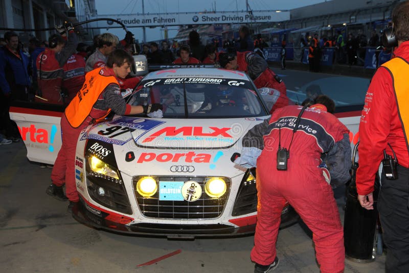 24 Hour Race Nuerburgring editorial stock image. Image of adrenalin ...