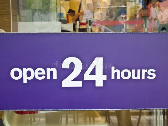 24-hour store stock photo. Image of uninterrupted, making - 24344916