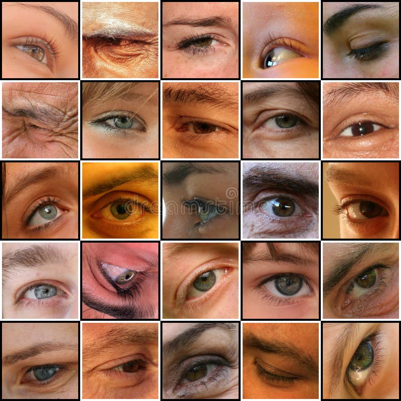 25 eyes on a chessboard stock image. Image of green, sample - 13336627