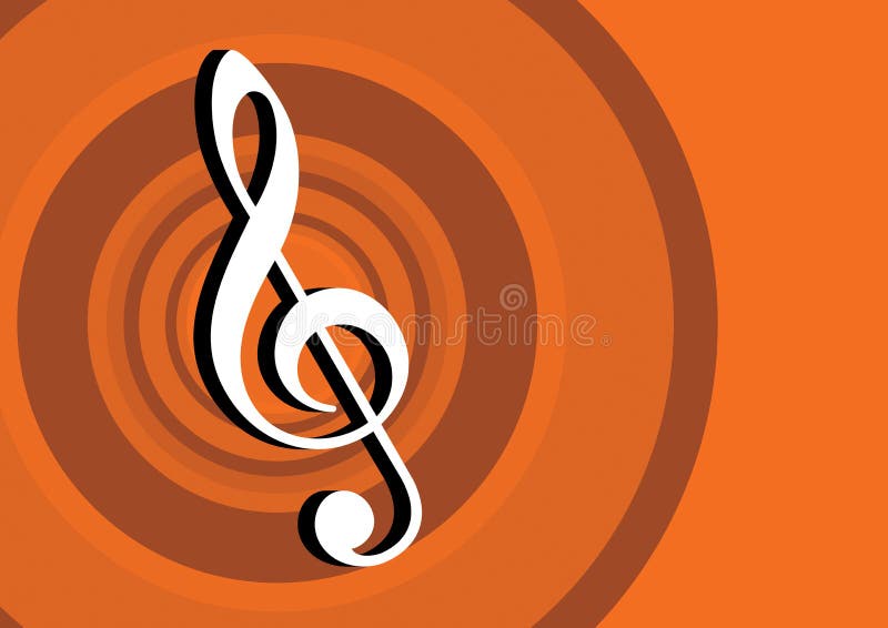 2d Music Note background stock illustration. Illustration of piano ...