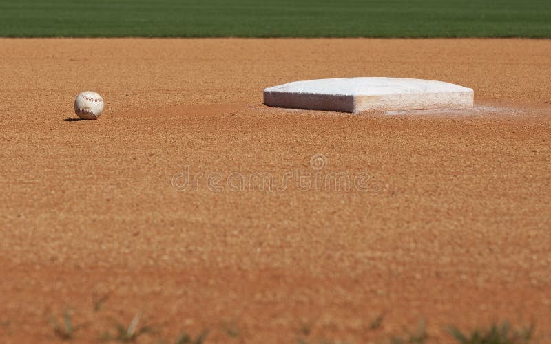 2nd Base stock photo. Image of diamond, dirt, baseball - 19395542
