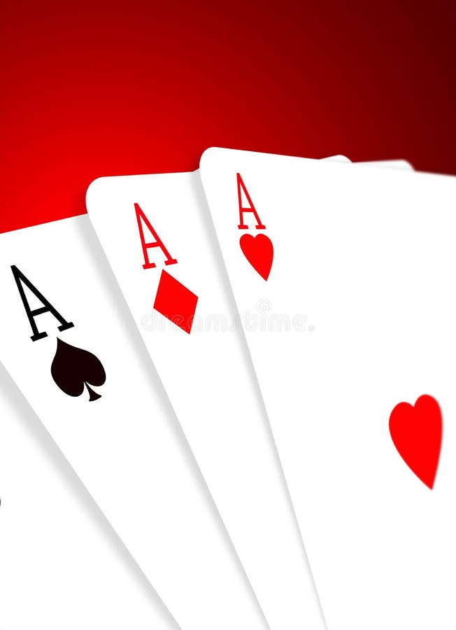 Pocket Aces stock illustration. Illustration of hiding - 12535993