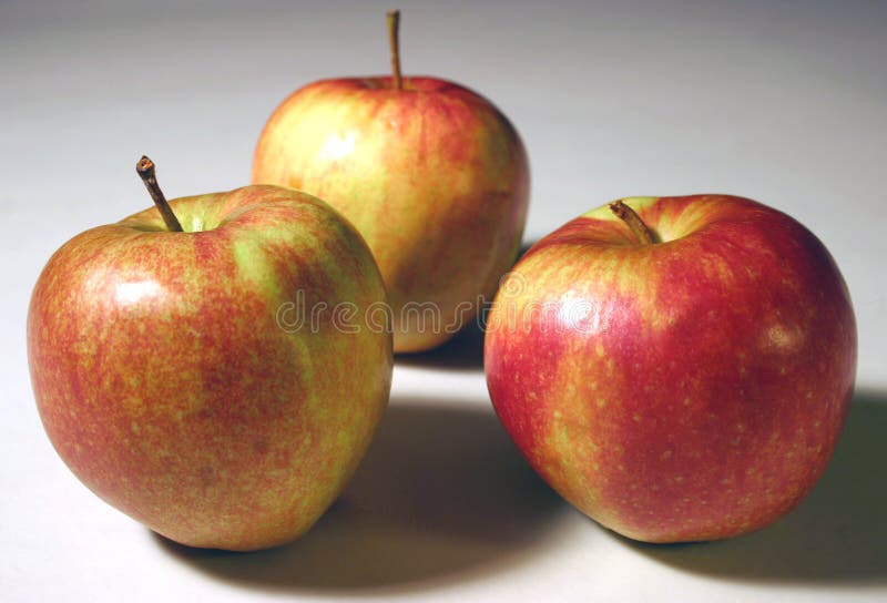 3 apples stock image. Image of apples, fruit, bunch, apple - 62051