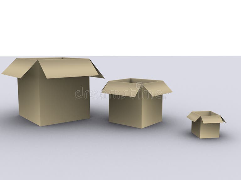 Boxes Different Sizes Stock Illustrations – 1,504 Boxes Different Sizes ...